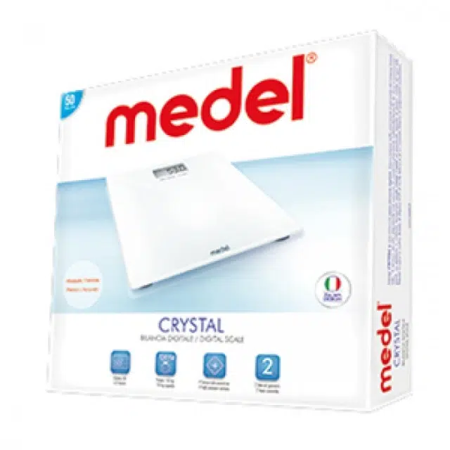 Ζυγαριά Ψηφιακή Medel Crystal 92081 150kg | syndesmossa.com