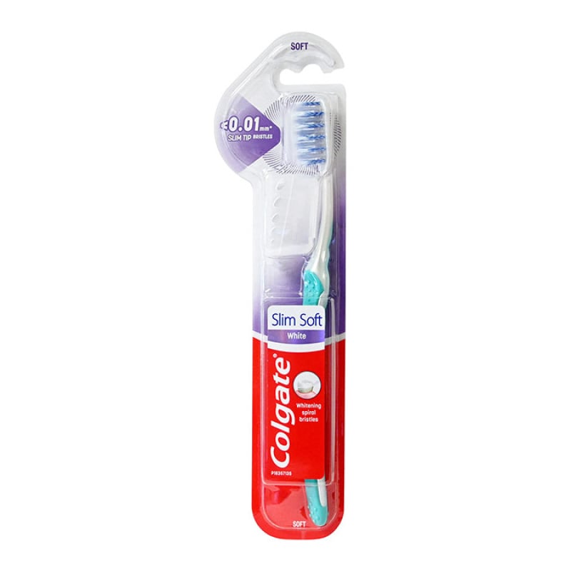 Colgate Slim Soft White Toothbrush | syndesmossa.com